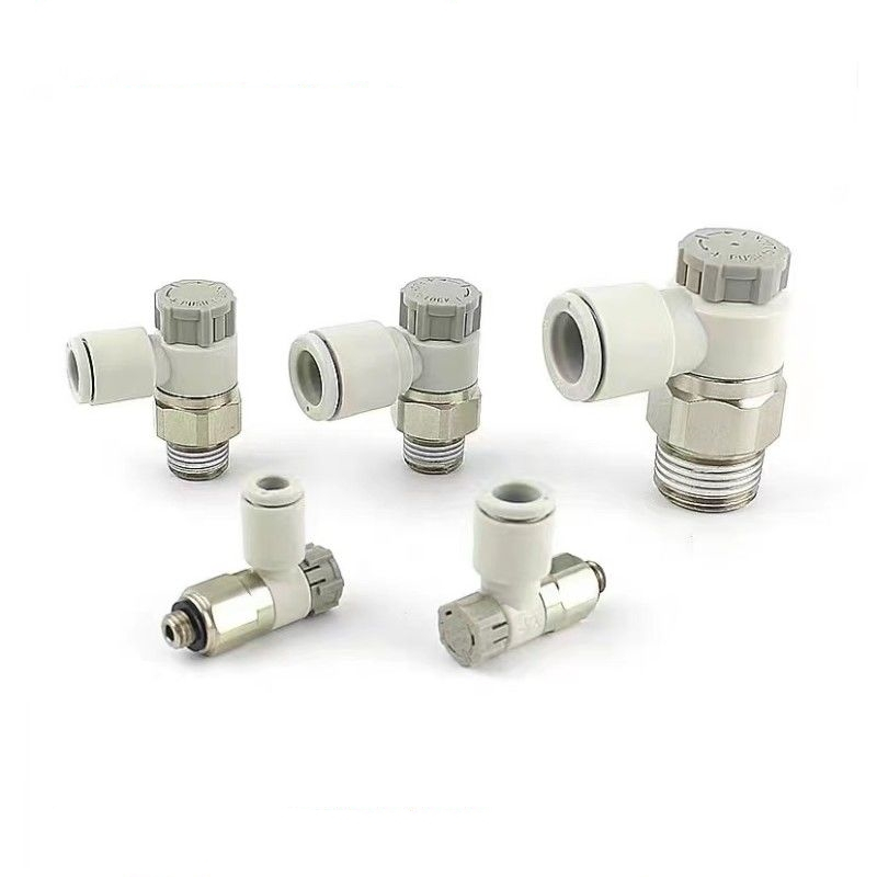 Throttle Valve/Cylinder Speed Control Valve AS1201F-M5-06A/AS2201 ... Throttle Valve/Cylinder Speed Control Valve AS1201F-M5-06A/AS2201 ...