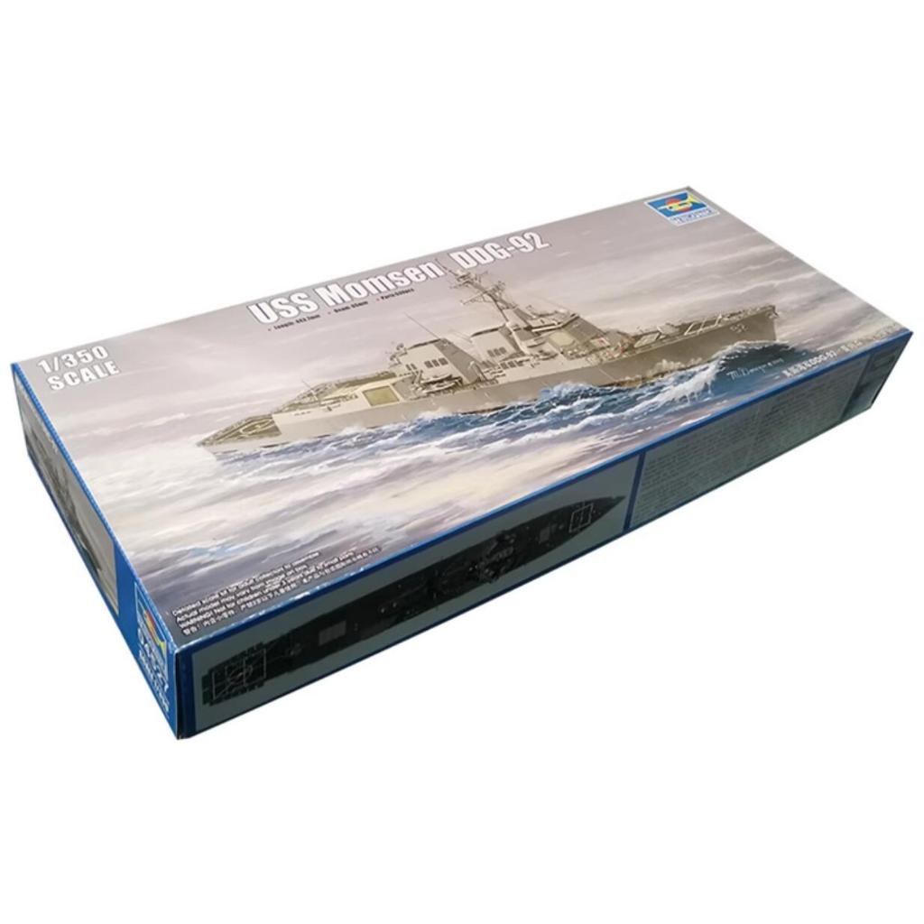 Trumpeter model 04527 1/350 USS Momsen DDG-92 plastic model kit ...