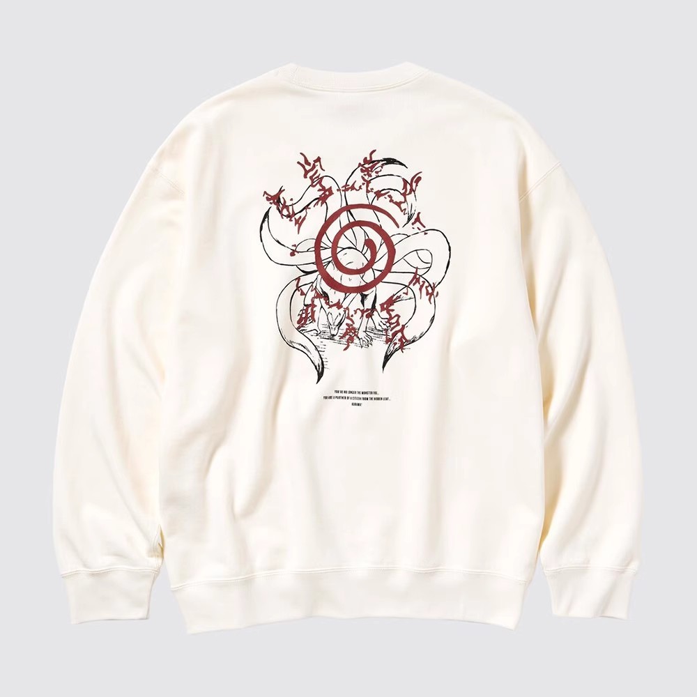 Uniqlo Men's and Women's Couples UT NARUTO Sweater Long Sleeved Naruto ...