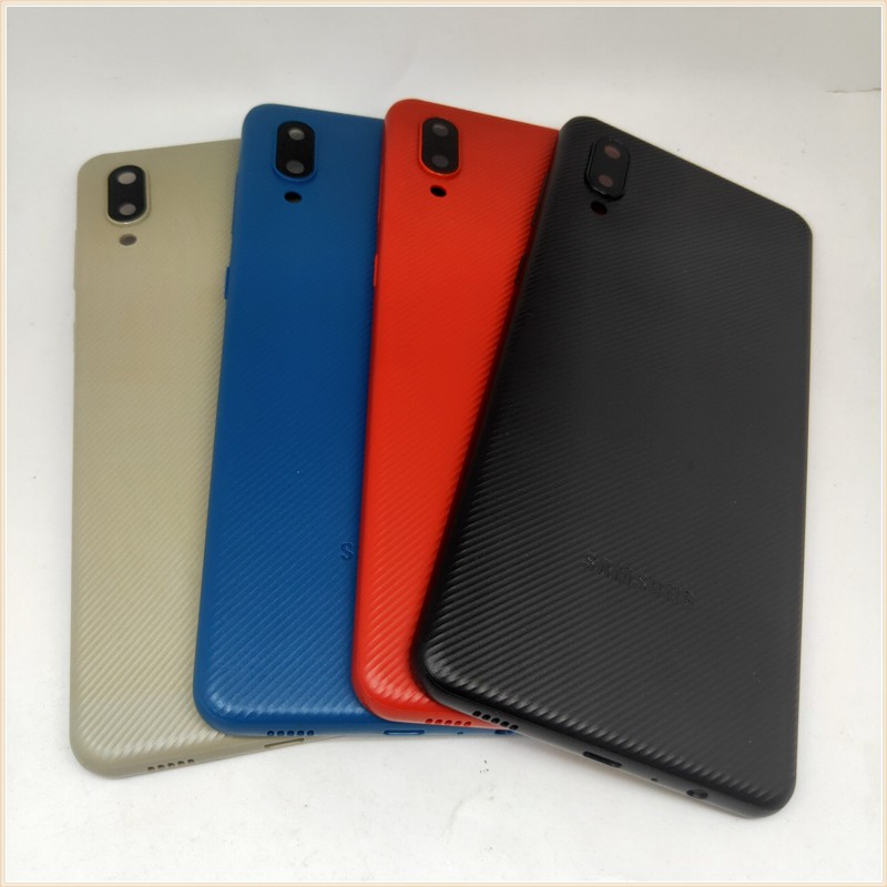 For Samsung Galaxy A02 A022 Battery Cover Back Panel Rear Door Housing ...