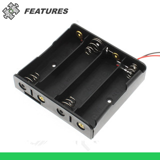 ENGLAB★18650 Battery Holder Socket with Wire Multiply Size Options ...