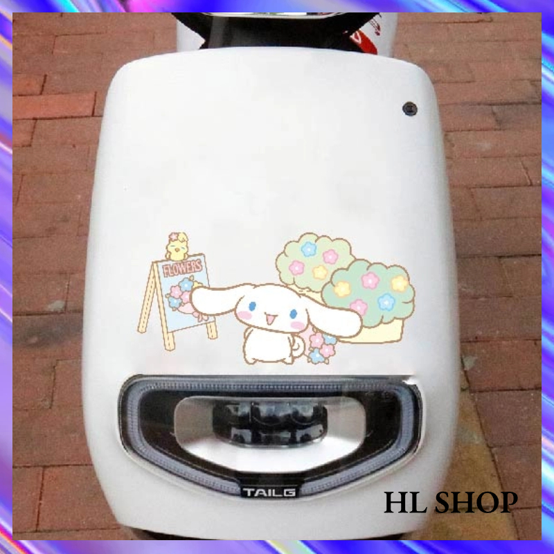 HL Cute CINNAMON stickers for decorating electric vehicles, cartoon ...