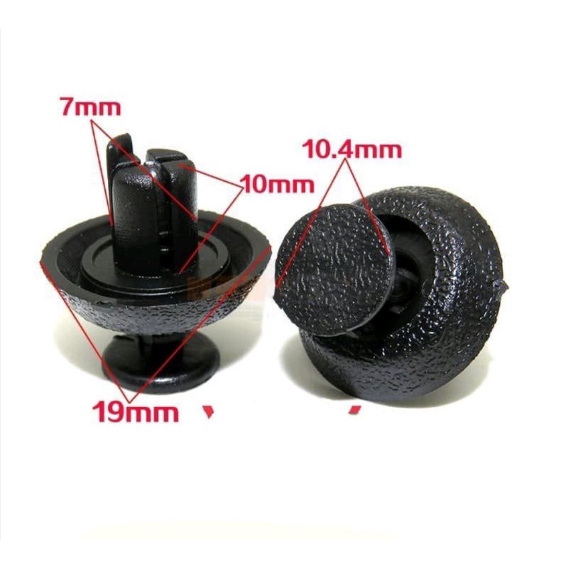 radiator cover clip for toyota vios camry avanza innova fortuner altis ...