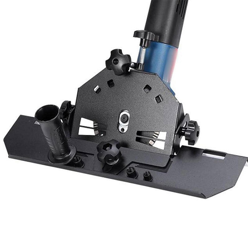 45° marble edge trimmer, angle grinder converted to stone edge trimmer ...