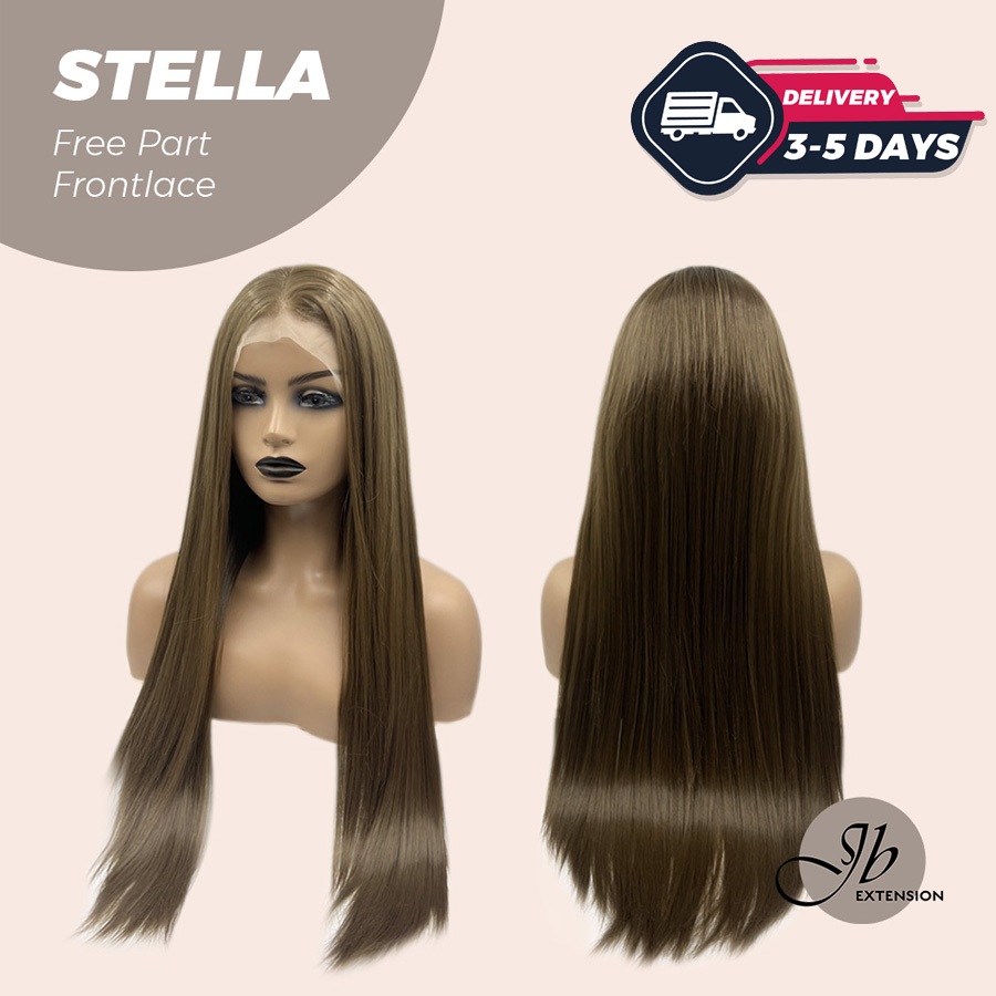 JBSELECT4YOU 76cm Wig Female Luxury 6*14 Free Part Frontlace Wig Long ...