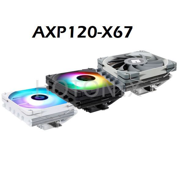 ThermalRight AXP120-X67 CPU air cooler low profile 6 heat pipes for ...