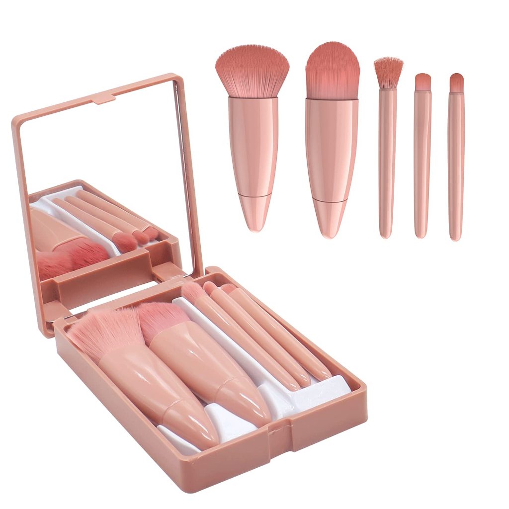 5pcs Mini Makeup Brushes Foundation Brush Make Up Brush Set High ...
