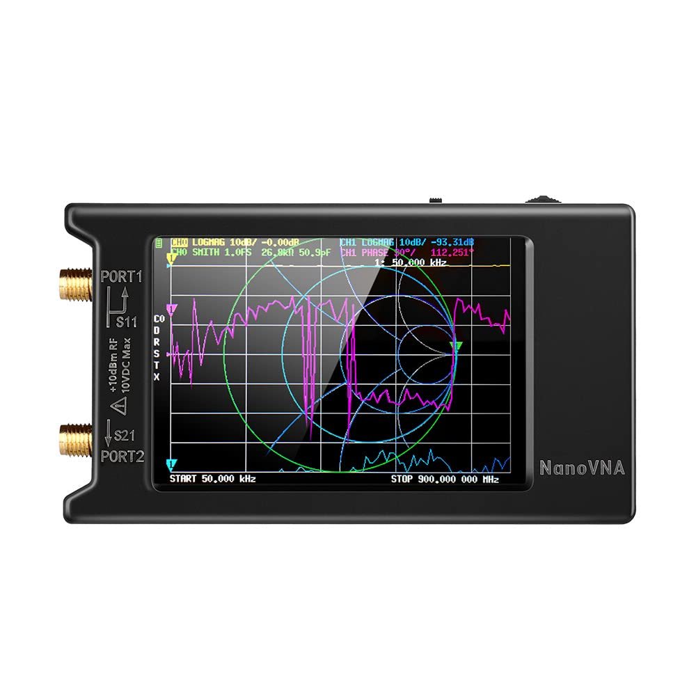 Upgrade NanoVNA-H4 Touch Screen 10k-1.5GHz Vector Network Analyzer UHF VHF | Shopee Philippines