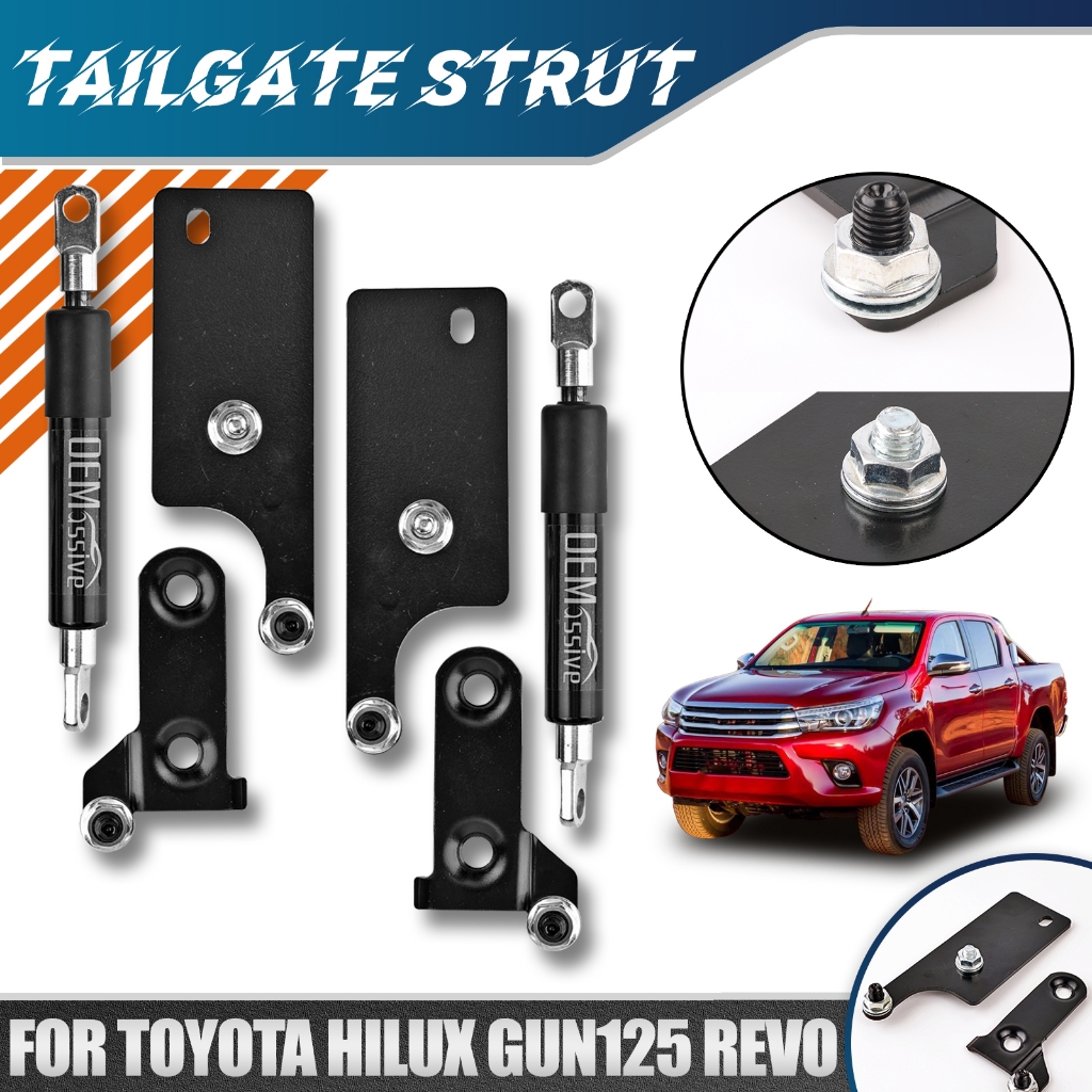 2PCS For Toyota Hilux Revo 2015-2020 Rear Tailgate Board Struts Slow ...