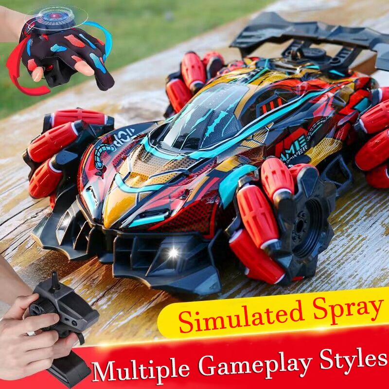 RC Car Remote Control Toy Car anti-fall 360 stunt smart sensor car 4WD ...