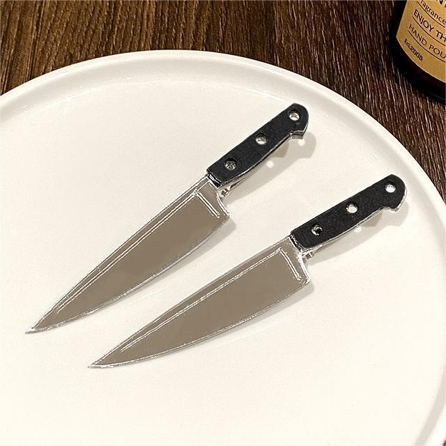 Funny and creative punk simulation blade hairpin hot girl sweet and ...