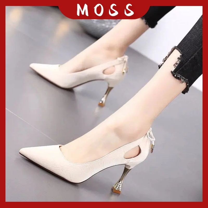 Moss Celebrity Temperament High Heels Stiletto Heels Pumps New Style ...