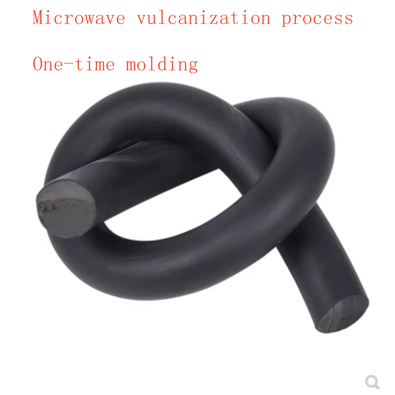 Rubber round strip black solid rubber rope circular oil resistant ...