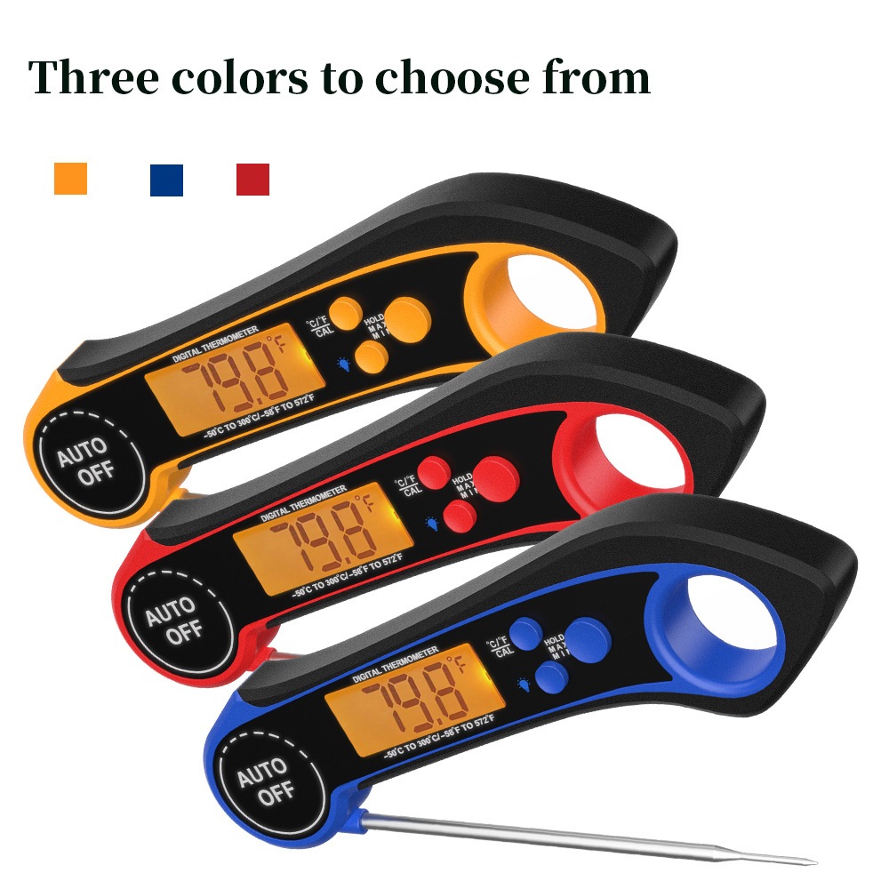 Kitchen Food Thermometer Fast Accurate Digital Thermometer Meat Milk ...