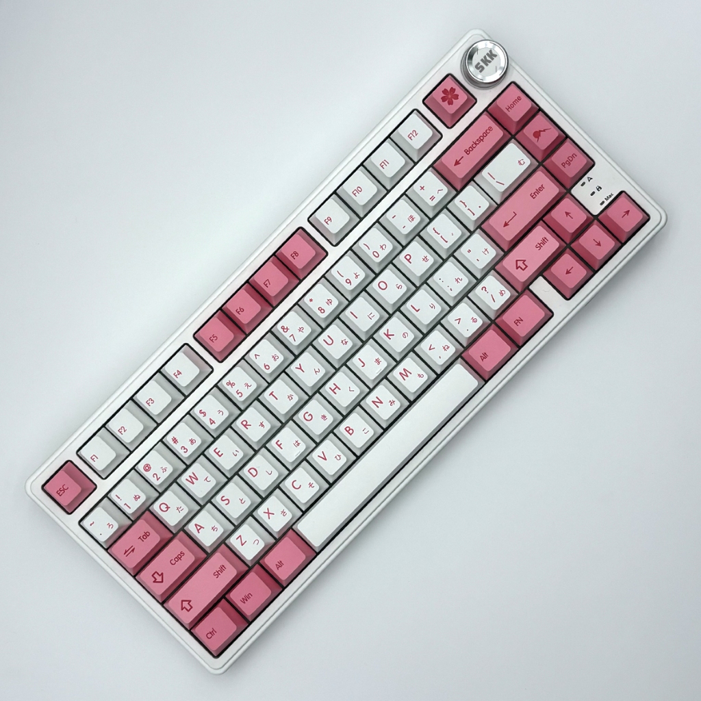 Sakura keycaps PBT Dye-sub Cherry Profile Keycap Custom Keycaps ...