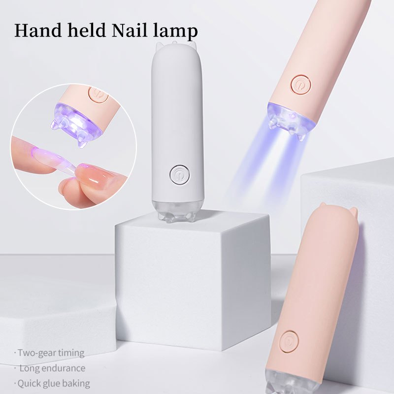 BORN PRETTY Portable Handheld Mini Nail Lamp 3W Quick Dry USB Machine UV LED Gel Curing | Shopee ...