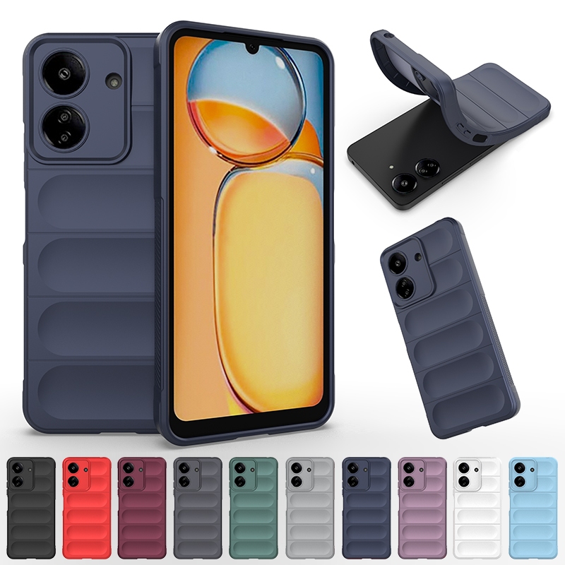 Anti-slip Border Design Huan Series Soft Silicone Case for Xiaomi POCO ...
