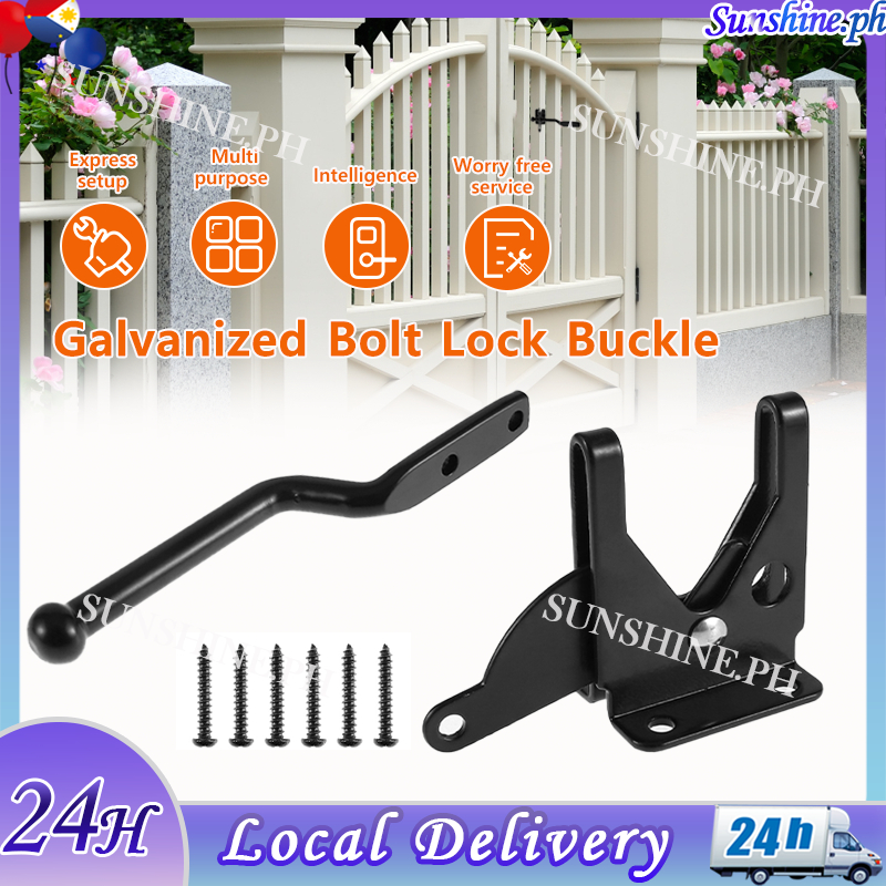 Gate Latch Self Locking Heavy Duty Gate Catch Weather Resistant ...