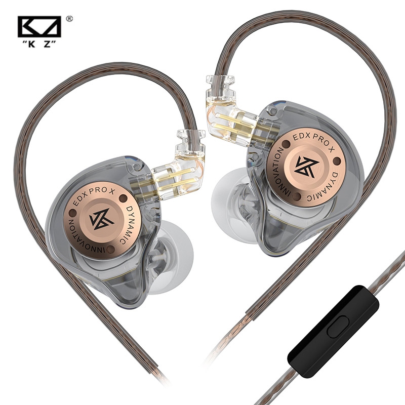 KZ EDX PRO X Dynamic Drive Earphone HIFI Bass Earbud Sport Music ...