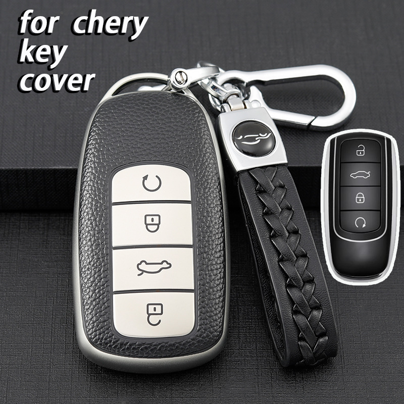 TPU Car Key Case Cover for Chery Tiggo 8 Pro Tiggo 8 Plus New 5 plus ...