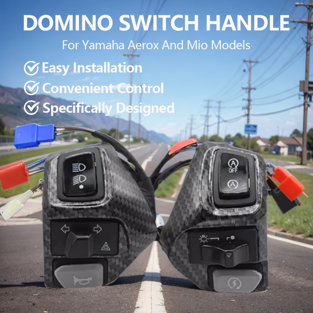Domino Handle Switch With Hazard Switch Motorcycle For Aerox Mio Left ...