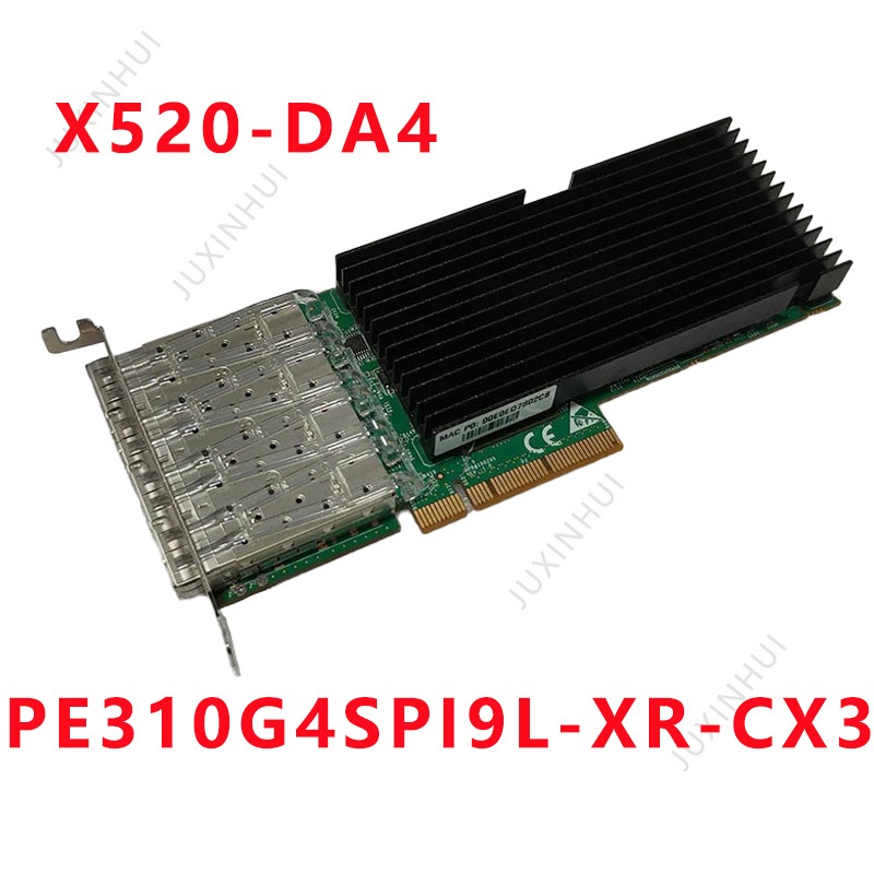 Intel X520-DA4 PE310G4SPI9L-XR-CX3 82599ES X520-DA4 PE310G4SPI9LB-XR ...