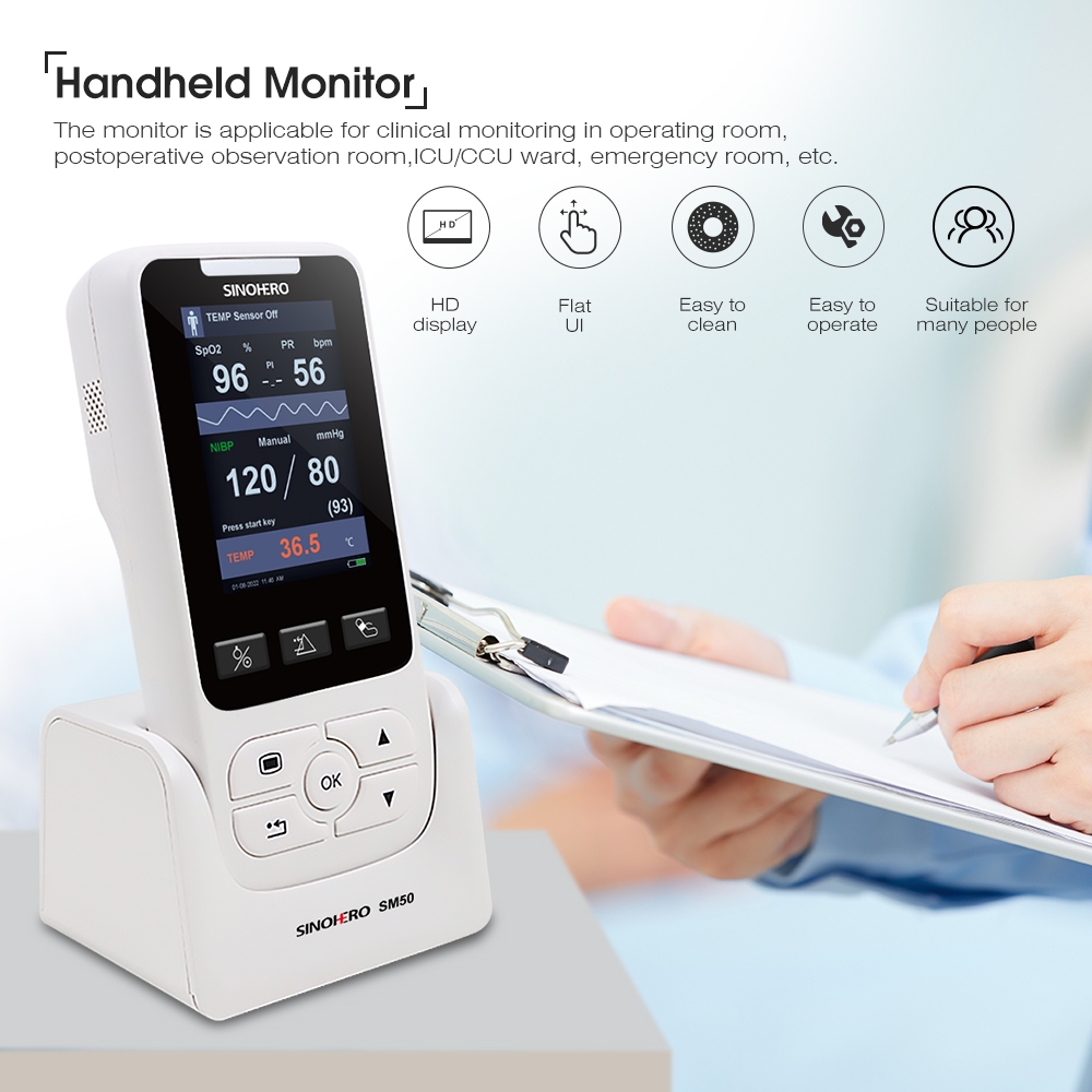 Handheld Vital Signs Monitor Human / Veterinary animal Hospital ...