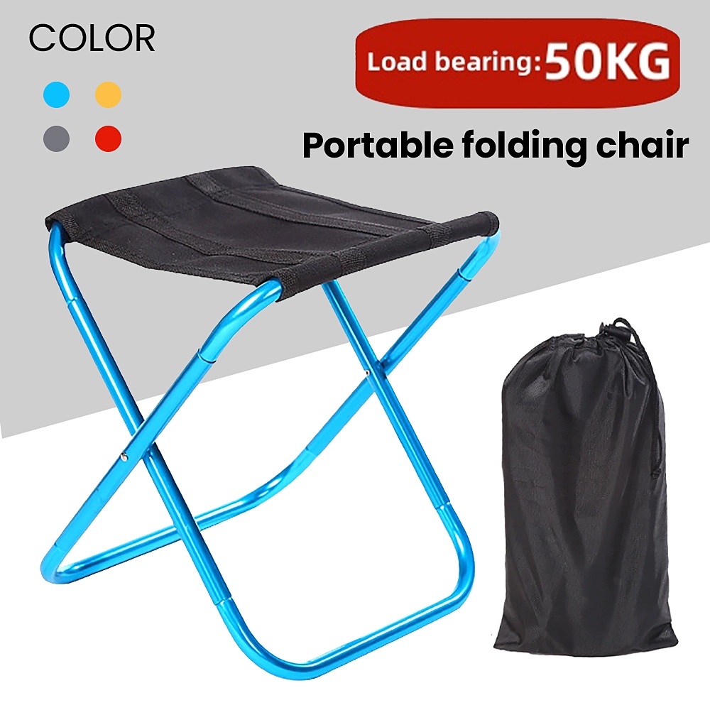 Outdoor Folding Chair Seat Outdoor Fishing Camping Beach Folding Chair ...