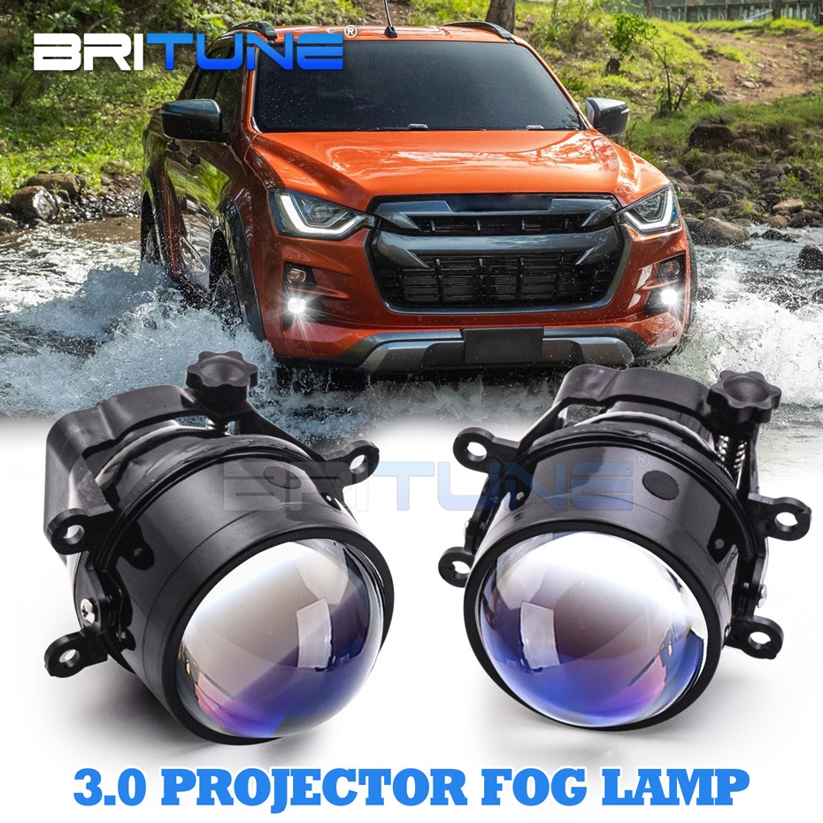 3.0" Blue Lens Fog Light Projector Lens H11 For ISUZU DMAX D-MAX 2020 ...
