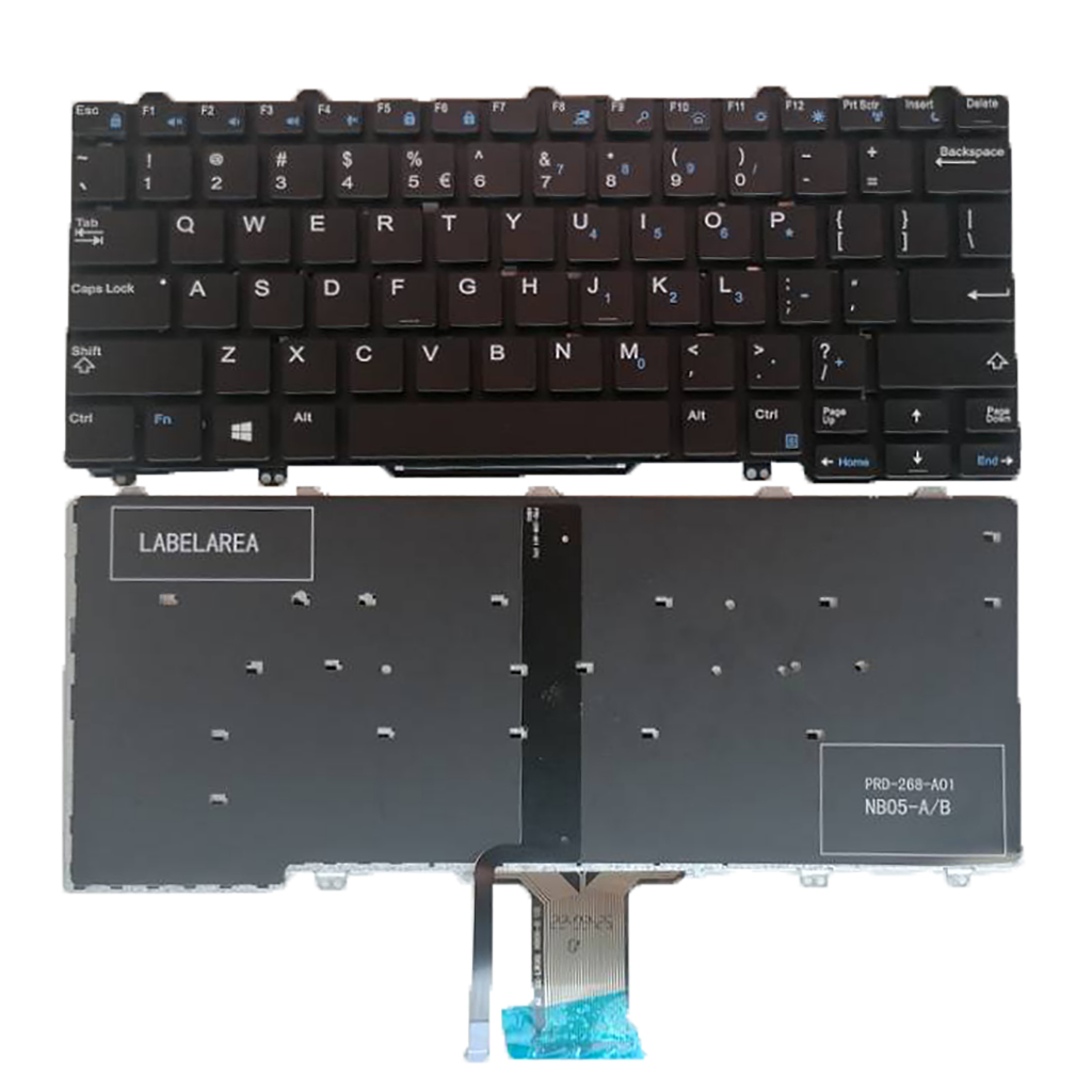 US Backlit Keyboard For Dell E5270 E7270 E7275 XPS 9250 E9250 | Shopee ...