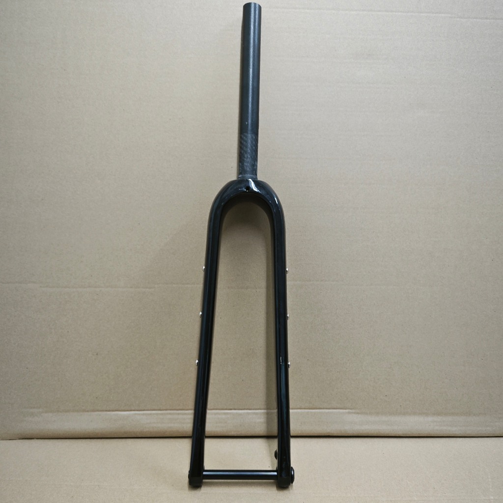 black hybrid bicycle gravel fork 700c Carbon Fiber Road Bicycle Front ...