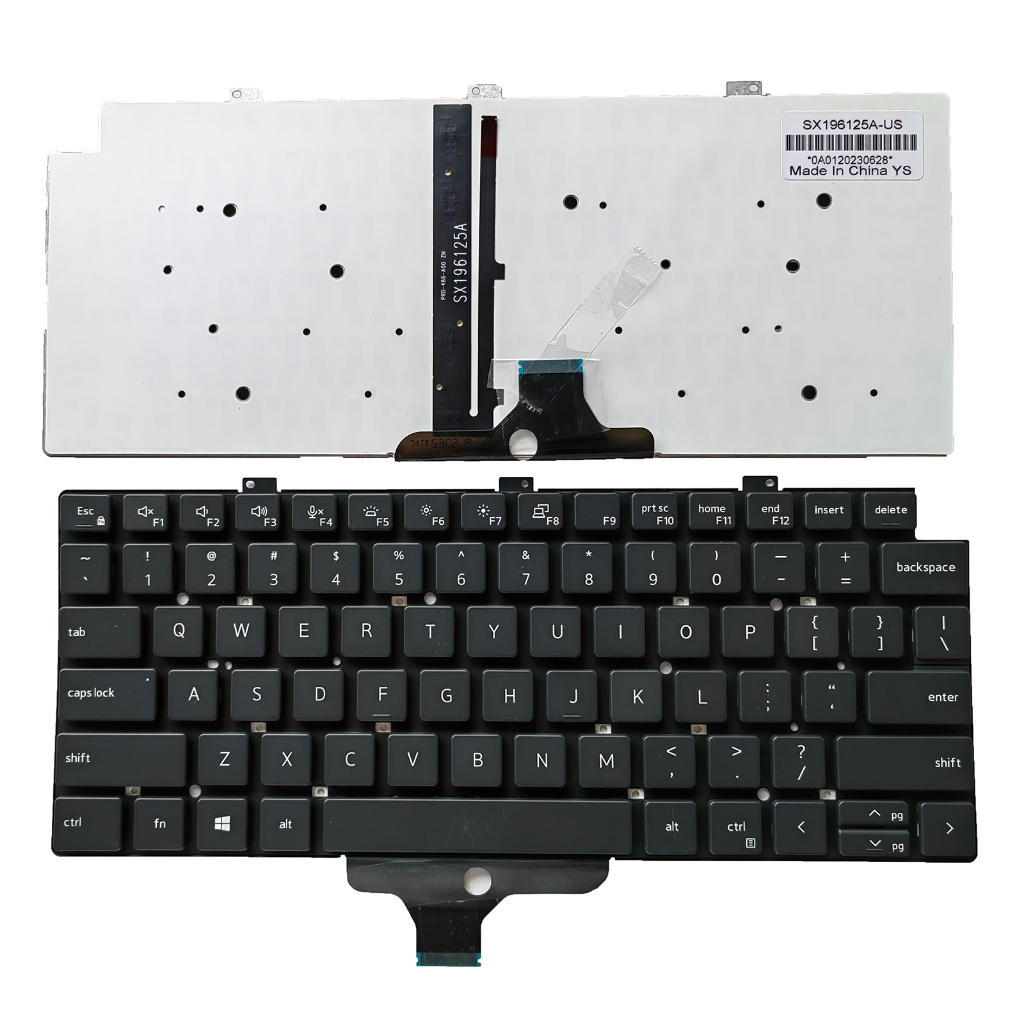 New For Dell Latitude 5320 7310 7320 Laptop Keyboard US Backlit 018YPJ ...