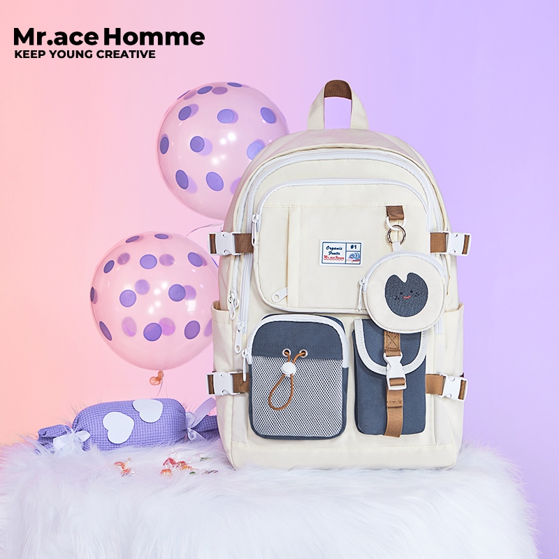 Mr.ace Homme 2405 Fruit Series Backpack Student Large Travel Backpack ...