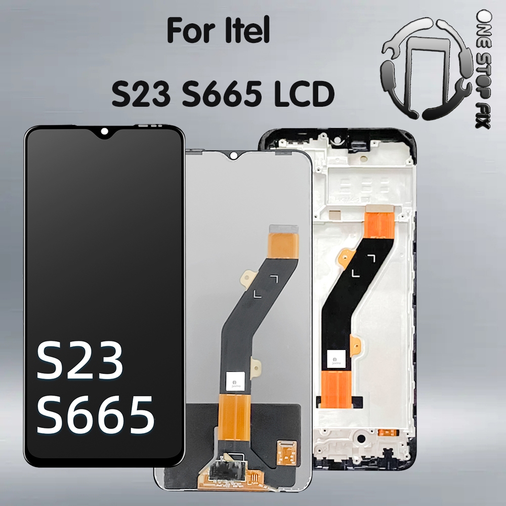 6.6 Inch For Itel S23 S665 LCD Display Touch Screen Digitizer Assembly ...