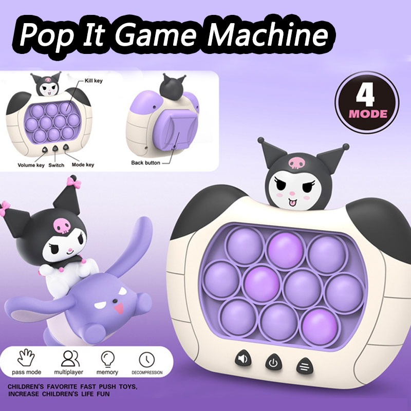 Pop It Game Machine Rabbit Quick Push Game Fast Push Pop It Toys Fidget ...