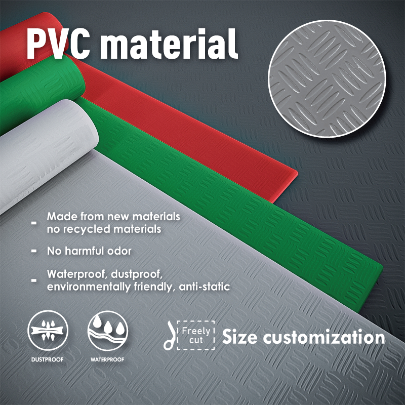 Pvc Rubber Mat Chekered Anti-Slip Rubber Matting Floor Rubber Matting ...