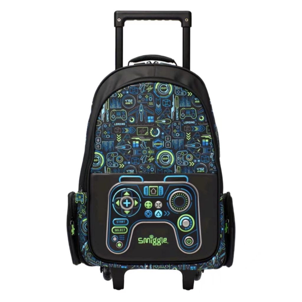 Smiggle Virtual Light Up Trolley Backpack | Shopee Philippines