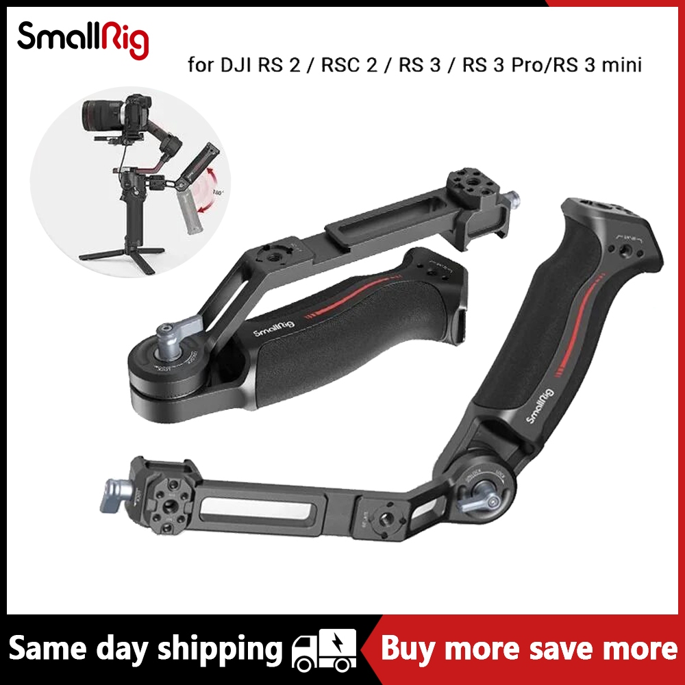 SmallRig Adjustable Handle Sling Handgrip for DJI RS 2 / RSC 2 / RS 3 / RS 3 Pro/ RS 3 Mini ...