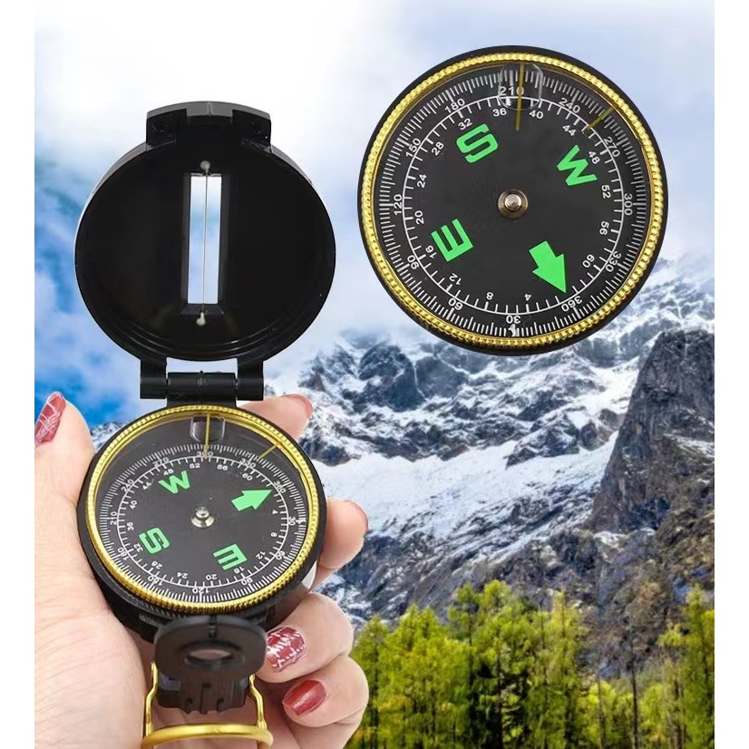 Outdoor Exploration Adventure Compass Multi-Purpose Plastic Compass ...