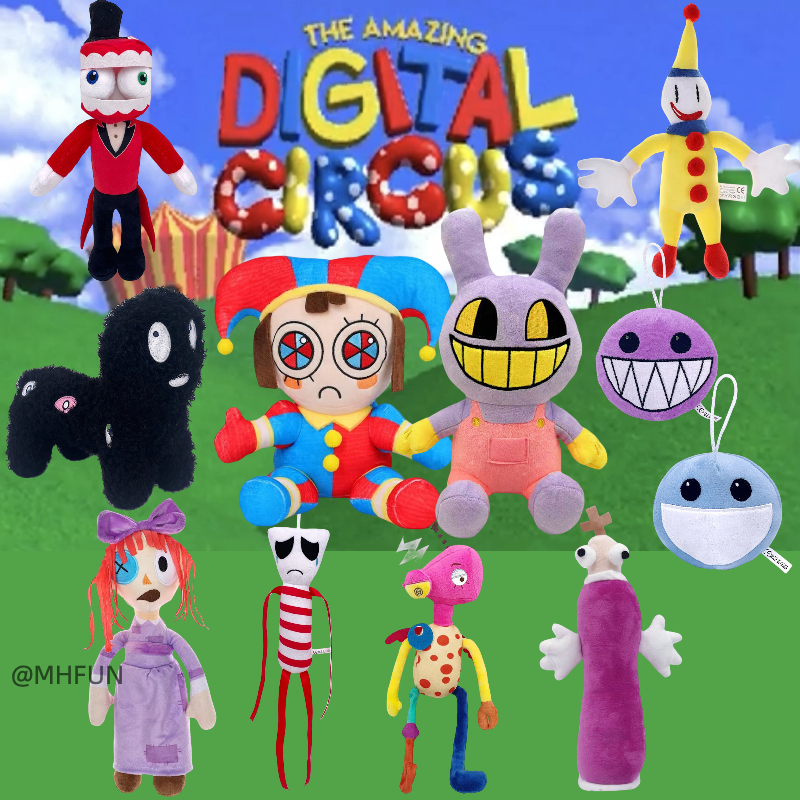 THE AMAZING DIGITAL CIRCUS plush toy JAX POMNI Zooble Caine Ragatha Kinger gifts for kids ...
