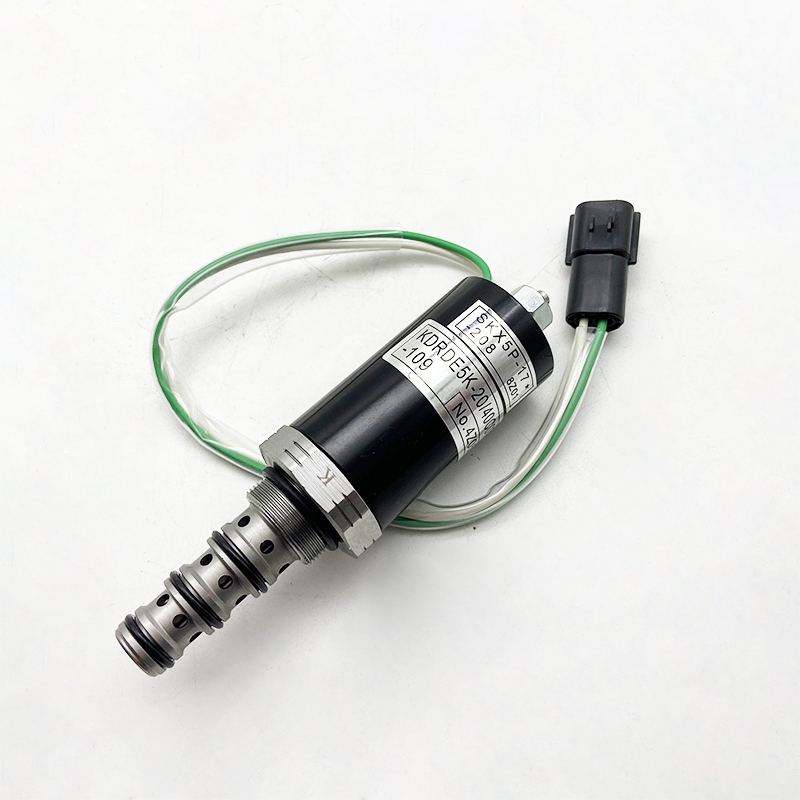 40C07-109 KAWASAKI hydraulic pump proportional solenoid valve Excavator ...