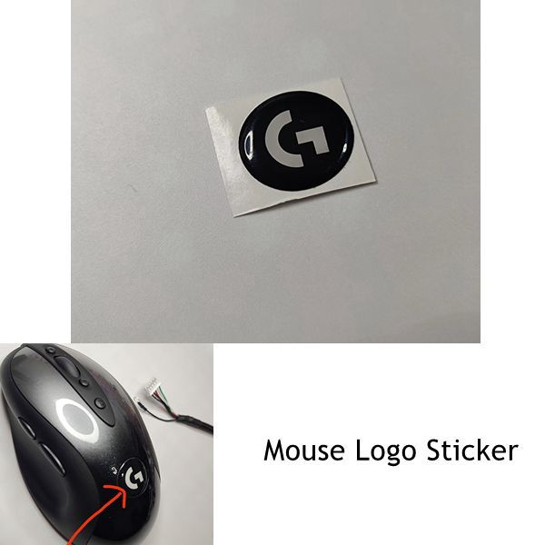 Logitech Mouse Logo Sticker for Logitech G400S/G400/MX518/MX510 MX500 ...