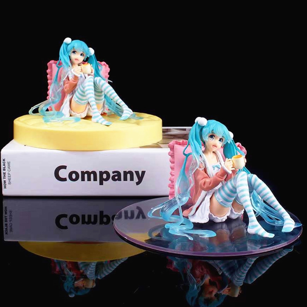 9-11cm Hatsune Miku Family Anime Girl Figures VOCALOID Sakura Miku ...