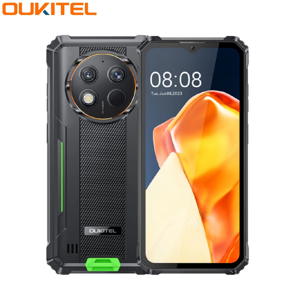 Oukitel WP28 Rugged Smartphones 6.52Inch Octa Core 8GB+256GB Android 13 ...