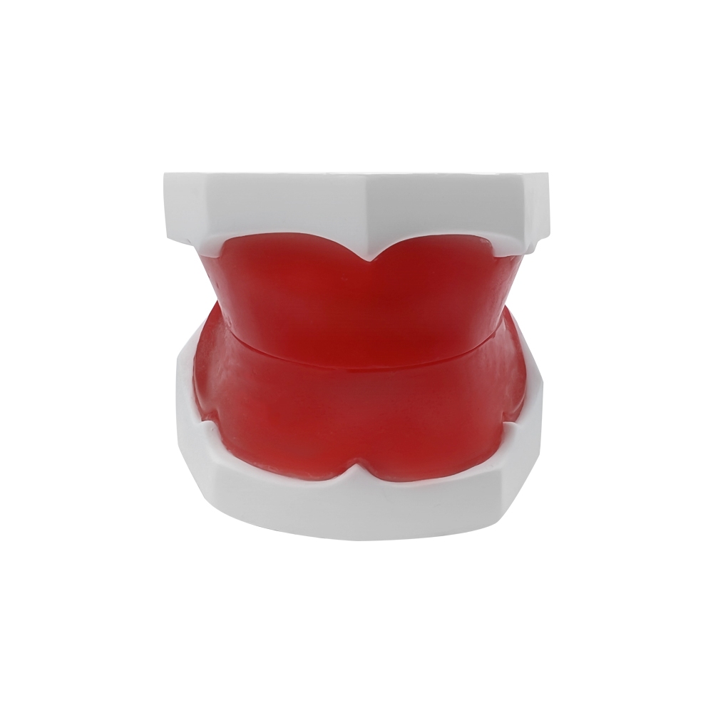 Dental Wax Embankment Model Of Edentulous Jaw Model Soft Wax Plaster ...