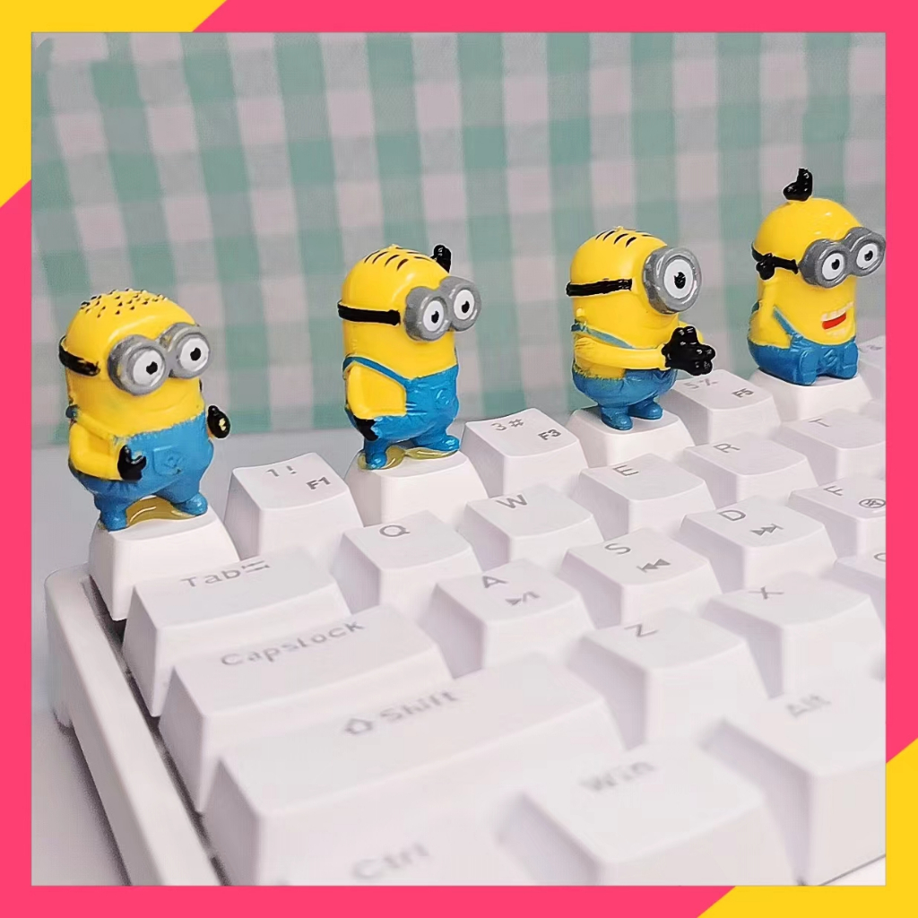 Minions Keycap XDA Keycap PBT MINIONS Keycap Mechanical Keyboard Keycap ...