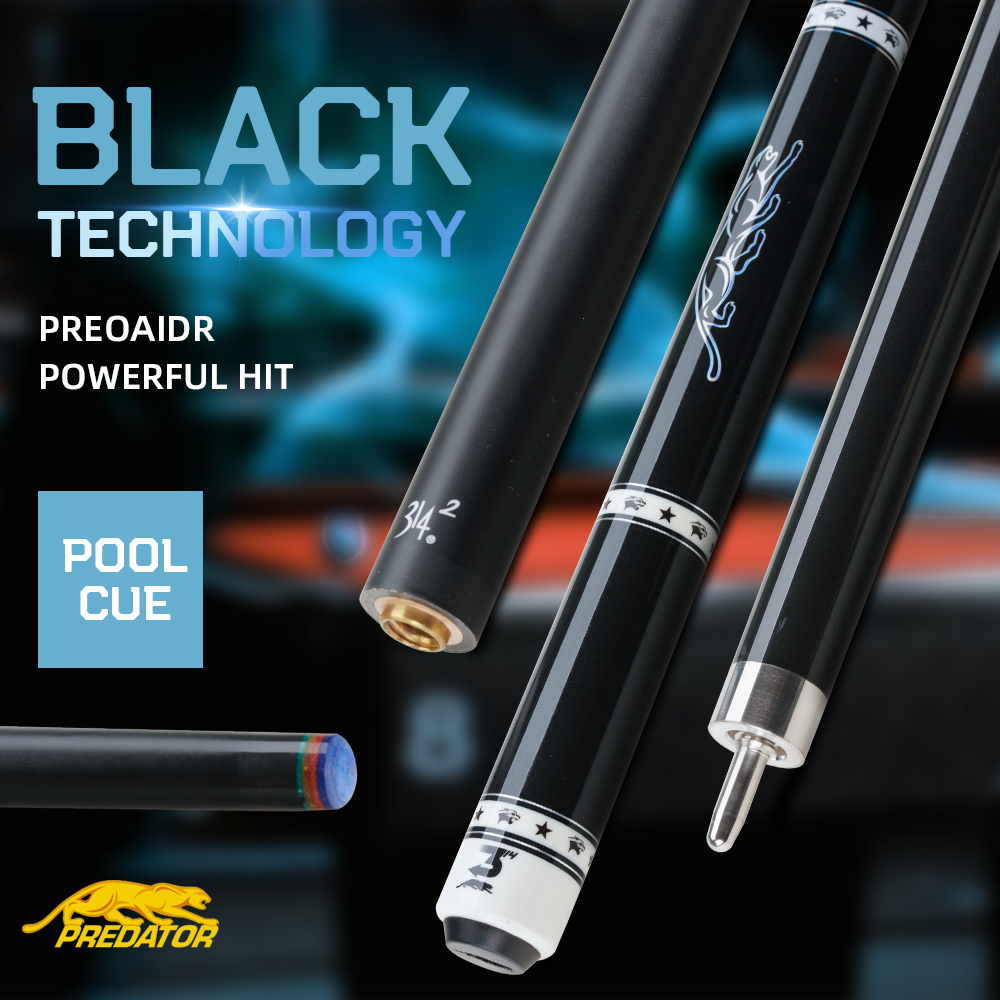PREOAIDR Carbon Fiber Pool Cue Stick 3142 Billiards Maple Technology ...