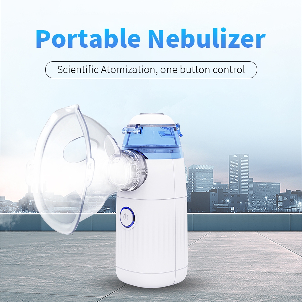 Portable Rechargeable Nebulizer Mini Ultrasonic Nebulizer Handheld ...