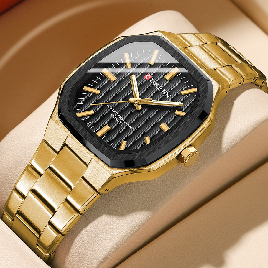 CURREN luxury fashion temperament leisure simple classic design quartz ...