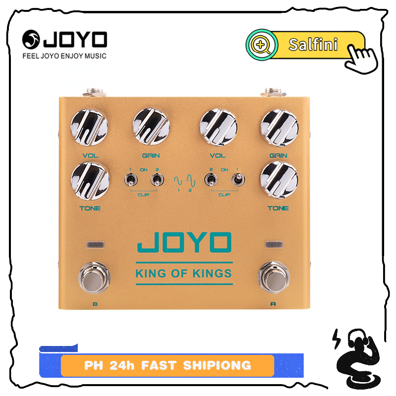 JOYO R20 King of King Vintage Overdrive Pedal Classic Overdrive Effect ...